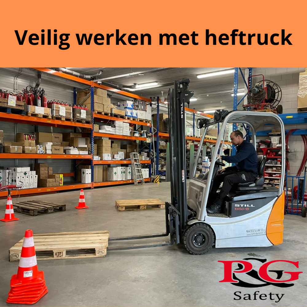 Training veilig werken met heftruck/reachtruck